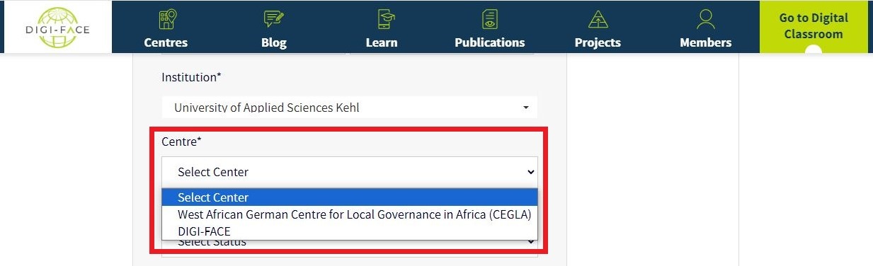 How to register on DIGI-FACE - DIGI-FACE Platform